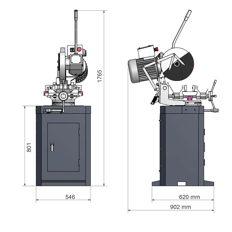 Δισκοπρίονο Κοπής Σιδήρου CS 315 OPTIMUM - S+A FORMULA - Panagiotis ...