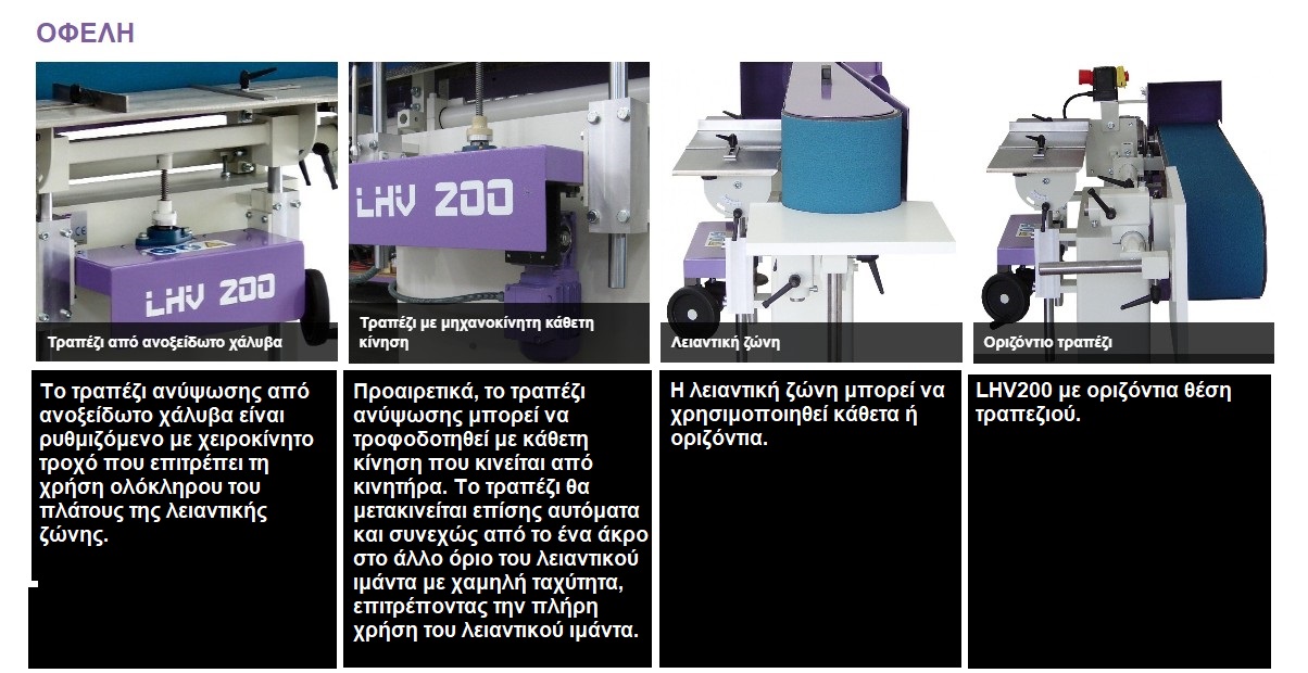 LHV200 ΚΑΘΕΤΗ ΚΑΙ ΟΡΙΖΟΝΤΙΑ ΛΕΙΑΝΣΗ ΜΕ ΙΜΑΝΤΑ ΔΙΑΜΟΡΦΩΤΗΣ -ΦΙΝΙΡΙΣΜΑ ...